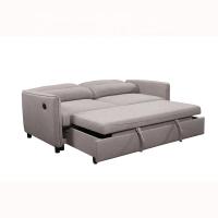 China 3 Seater Sleeping Sofa Back Frame Adjustable Function Comfortable Living Room Sofa Bed for sale
