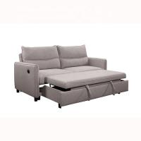 China 3 Seater Sleeping Sofa Back Frame Adjustable Function Comfortable Living Room Sofa Bed for sale