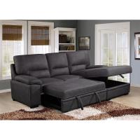 China Classic America style L shape living room sofa strong wood frame high quality fabric sofa set for home big corner sofa for sale