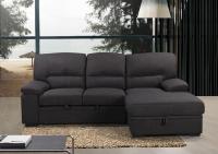 China Classic America style L shape living room sofa strong wood frame high quality fabric sofa set for home big corner sofa for sale