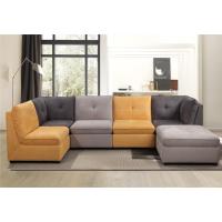 China Top quality home furniture stylish luxury fabric sofas tufted sectional sofa set for living room modular sofa set for sale
