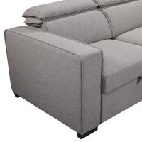 China Sofa Bed Room Sofa Hot Sale Living Room L Shape Corner Pull Out Fabric Modern European Style Fabric+solid Wood 2 Seater+ for sale