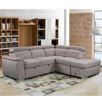 China OEM/ODM Hot selling Design fabric and with stainless steel leg Living Room sleeper  Sofa Set L Shaped corner sofa for sale