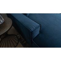China Velvet Upholstery Navy Color Module Sofa Set For Living Room Hotel for sale