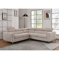 China Manufacturer Furniture Simple Luxury L shape couch Corner sofa set High Quality Blue Technology fabric living room for sale