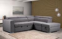 China Modern Home Furniture L Shape Sofa Bed North America Style Queen Sleeper Sofa Bed for sale
