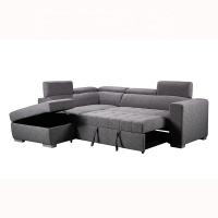 China Modern Home Furniture L Shape Sofa Bed North America Style Queen Sleeper Sofa Bed for sale