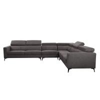 China Wholesale OEM/ODM European style furniture living room sofa Modern sectional L shape corner sofa reclining sofa for sale
