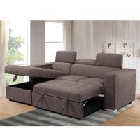 China Ingleside 2 modern comfort L shaped sleeper sofa Manufacturer OEM/ODM multifunction corner sofa bed for living room for sale