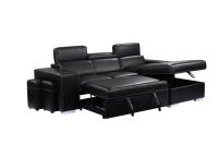 China OEM/ODM Furniture Manufacturer hot sale high quality luxury leather sofa set living room Pull out Sofa bed for sale