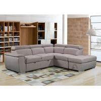 China Capri 3 Modern Home Furniture Sectional Sleeper Sofas Adjustable height Plywood Frame for sale