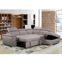 China Capri 3 Modern Home Furniture Sectional Sleeper Sofas Adjustable height Plywood Frame for sale