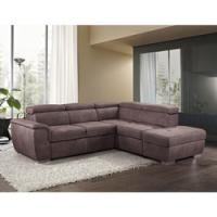 China Capri 3 Modern Home Furniture Sectional Sleeper Sofas Adjustable height Plywood Frame for sale
