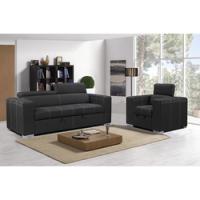 China Modern sofa furniture transformer folding sofa set with arms chair +3seater adjustable headrest functional sofa bed for sale