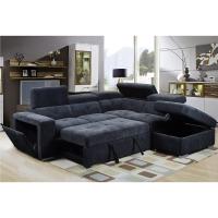 China Manufactory Furniture Multi-function sofa set High Density Foam Soft seat feeing sofa bed 7 seater Ottoman with storage for sale