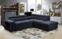 China Manufactory Furniture Multi-function sofa set High Density Foam Soft seat feeing sofa bed 7 seater Ottoman with storage for sale