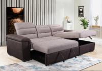 China Europe style corner sofa bed High Quality Comfortable Sleeper sofa set Living room L shape sofas for sale