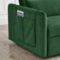 China Hot sales Space saving Apartment Living room furniture sofa set modern Loveseat 2S storage extendable multi functional for sale