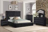 China Cara Furniture Limited factory direct wholesale eucalyptus frame velvet fabric can be customized storage bed room set for sale