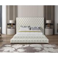 China OEM/ODM Furniture Factory direct wholesale eucalyptus frame Upholstery velvet fabric customized bed room set for sale