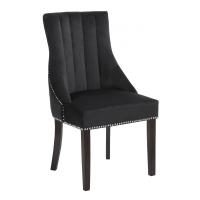 China Manufactory furniture factory wholesale chair dining black velvet can be customized chair dining room for sale