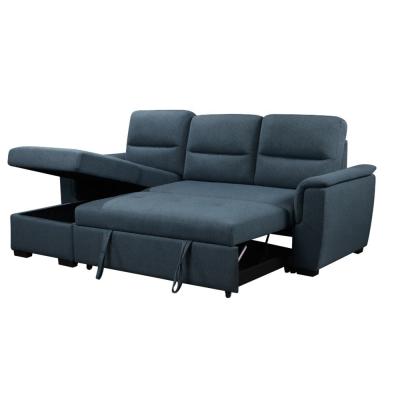 China Furniture Factory latest design of living room sofa storage with USB functional sofa bed 2 seater with chaise sofa set for sale