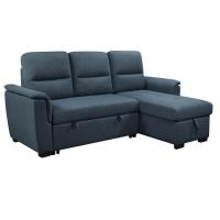 China Furniture Factory latest design of living room sofa storage with USB functional sofa bed 2 seater with chaise sofa set for sale