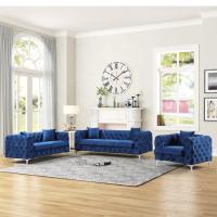 China Furniture Manufacto very best-selling luxury sofa set 2+3 velvet fabric living room sofa can be customized color for sale