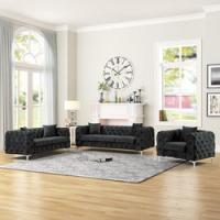 China Furniture Manufacto very best-selling luxury sofa set 2+3 velvet fabric living room sofa can be customized color for sale
