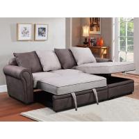 China OEM/ODM High quality Modern home furniture sofa sectional with storage L shaped fabric couch living room sofa bed for sale