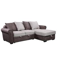 China OEM/ODM High quality Modern home furniture sofa sectional with storage L shaped fabric couch living room sofa bed for sale