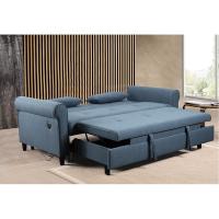 China Nordic Modern sofa set Luxury designs Living room sofa furniture with USB Custom folding bed for sale