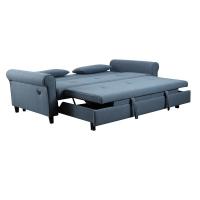 China Nordic Modern sofa set Luxury designs Living room sofa furniture with USB Custom folding bed for sale