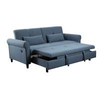 China Furniture Factory Price Wholesale 2 seater Sleeper bed for Living room multifunction Sofa bed with USB sofa bed for sale
