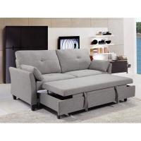China Furniture Newest design sofa living room multi-functional sofa American style wooden frame fabric sleeper sofa bed for sale