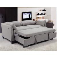 China OEM/ODM Furniture Manufacturer Modern living room USB sofa set home furniture sleeper w/usb sofa bed Custom folding bed for sale