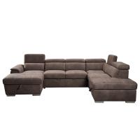 China 2023 Hot selling living room sofas big corner sectional sofa with chaise lounge sleeping multi-function sofa bed for sale