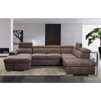 China 2023 Hot selling living room sofas big corner sectional sofa with chaise lounge sleeping multi-function sofa bed for sale