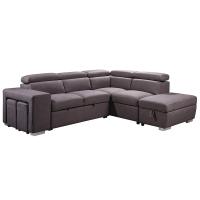 China 2023 best selling sofa good quality furniture living room function sofas with pulled out bed and ottoman Custom sofa bed for sale