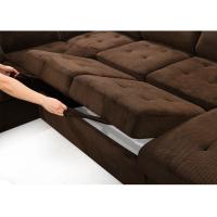 China Most Popular sofa model in America Market OEM ODM cum bed  living room sofa with storage Modern fabrics big U shaped for sale