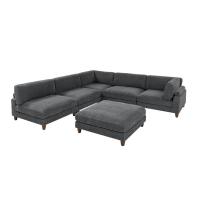 China Modern European Style American Style Modular Sofa bed High-End Living room sofa set Solid Wood Legs Strong sectional sof for sale