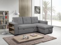 China Wholesale price sectional sofa bed furniture L-shaped sleeper couch living room sofa furniture with multifunction bed fu for sale