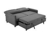 China 3 in 1 Convertible Sleeper Sofa Bed Modern Fabric Loveseat Futon Sofa Couch w/Pullout Bed,Furniture for Living Room for sale