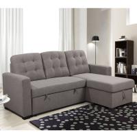 China Factory wholesale cheap price Linen fabric L shaped sectional sofa modern European style living room sofa set for sale