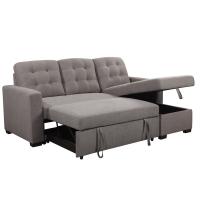 China Factory wholesale cheap price Linen fabric L shaped sectional sofa modern European style living room sofa set for sale