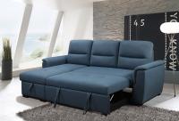 China OEM/ODM European style design single futon L shaped USB sleeper sofa bed folding bed sofa cum bed living room furniture for sale