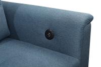 China OEM/ODM European style design single futon L shaped USB sleeper sofa bed folding bed sofa cum bed living room furniture for sale