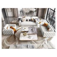 China Latest New Design sofa furniture Luxury America style Europe style modern tufted design for living room Apartment for sale