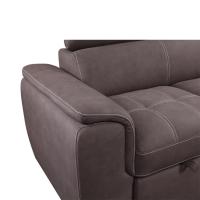 China Capri style OEM ODM Factory direct supply modern living room multi-function sofa home furniture L shaped sleeper sofa for sale