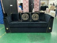 China 14 years factory direct supply Competitive price modern design luxury furniture sofa velvet fabric sets couch living for sale